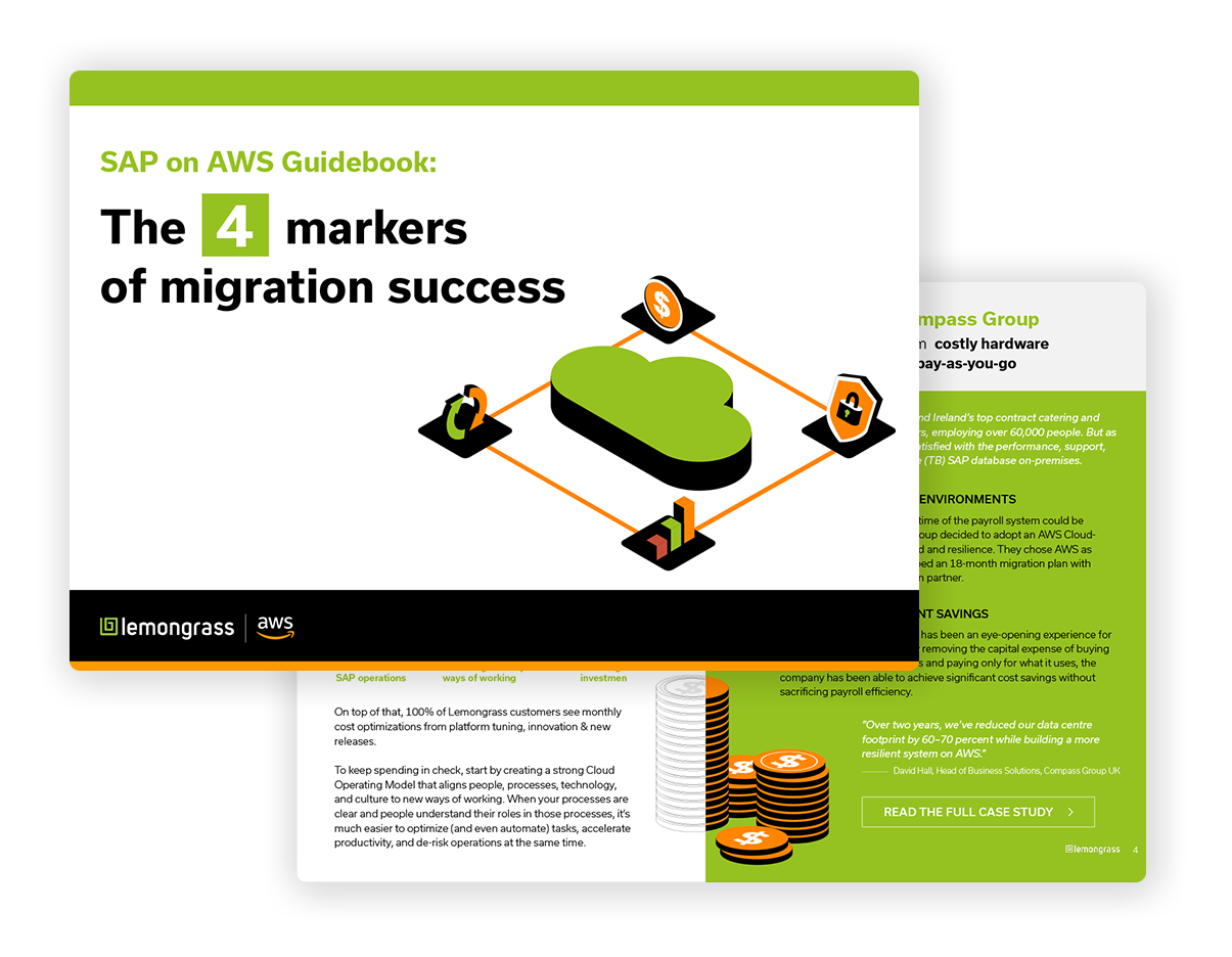 SAP on AWS: The Four Markers of Migration Success